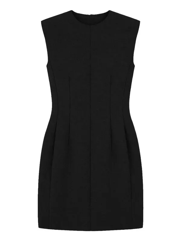 THE FRANKIE SHOP Bryn Structured Short Dress - Black
