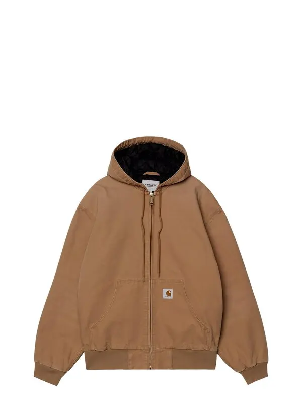 Carhartt Work In Progress Og Active Canvas Jacket - Brown