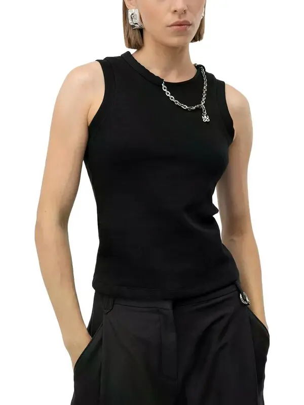 Hugo Chain-embellished Tank Top - Black