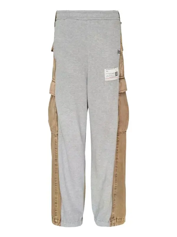 Mihara Yasuhiro Combined Sweat Military Pants - Grey
