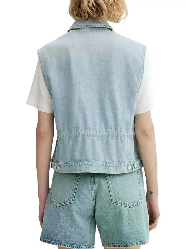 Marc O'polo Drawstring Denim Jacket - Blue