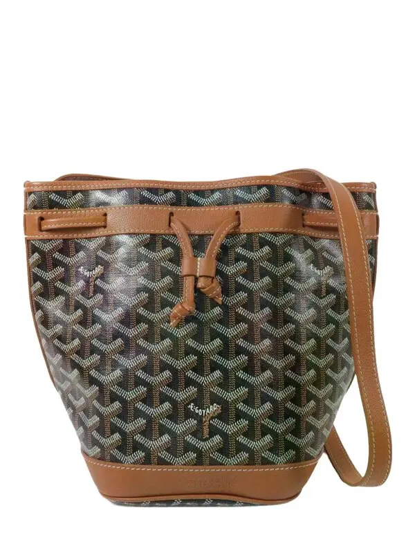 Goyard Pm Flot Bucket Bag - Black