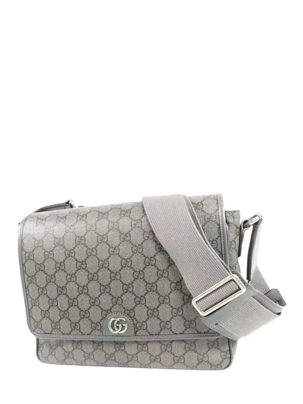 Gucci Gg Ophidia Messenger Bag - Grey