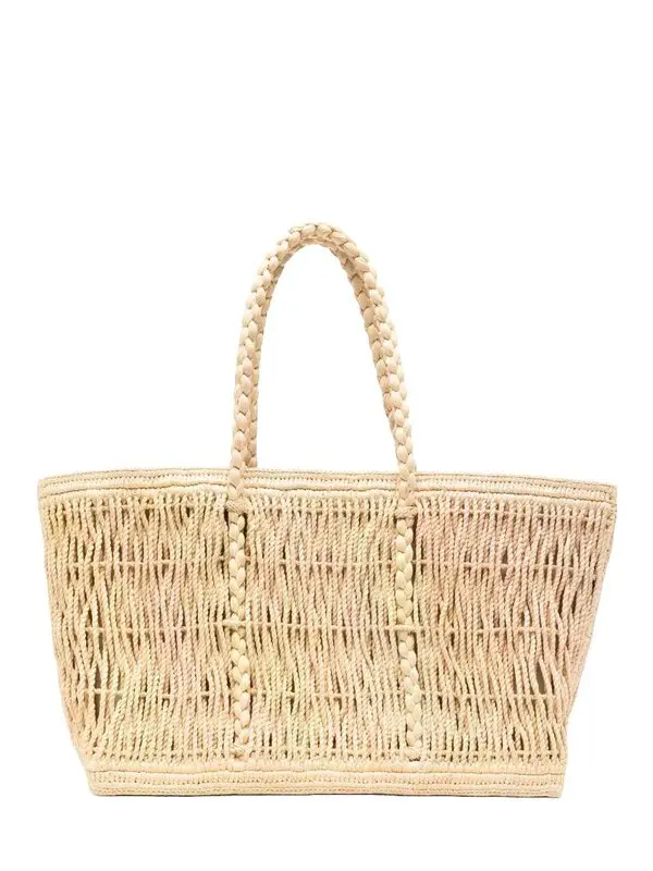 THE ROW Georgica Woven Tote Bag - Neutrals