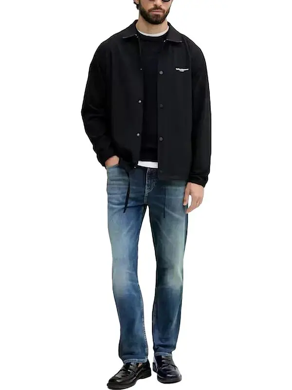BENETTON Fine-knit Crew-neck Sweater - Blue