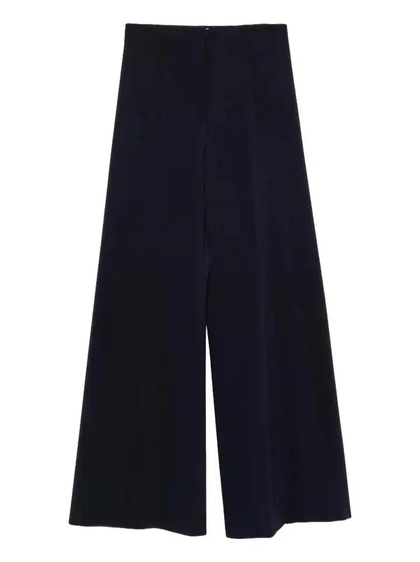 Liviana Conti Wide-leg Tailored Trousers - Blue