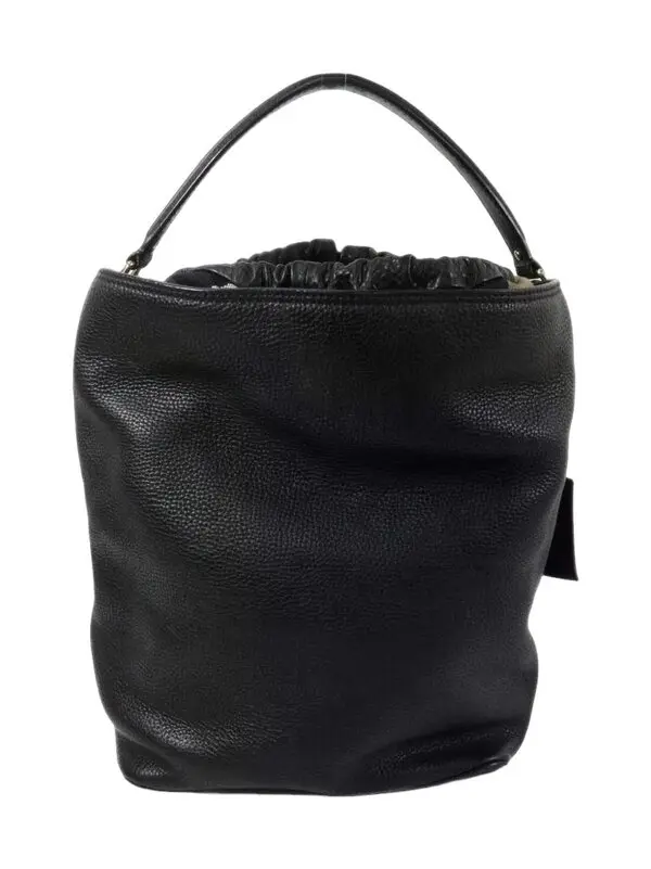 Burberry Ashby Drawstring Bucket Bag - Black