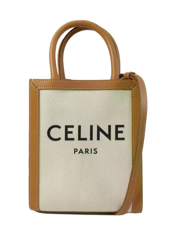Celine Mini Cabas Vertical Tote Bag - Neutrals