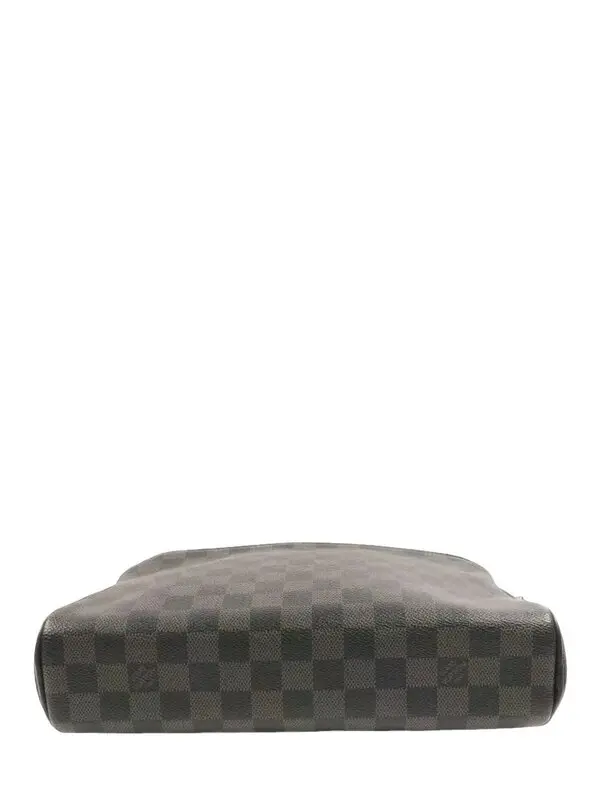 LOUIS VUITTON Pm Damier Graphite Dayton Cross Body Bag - Grey