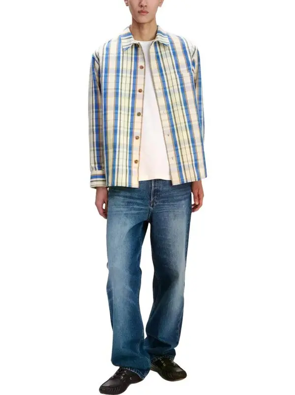 A.p.c. Nathan Check-print Jacket - Neutrals