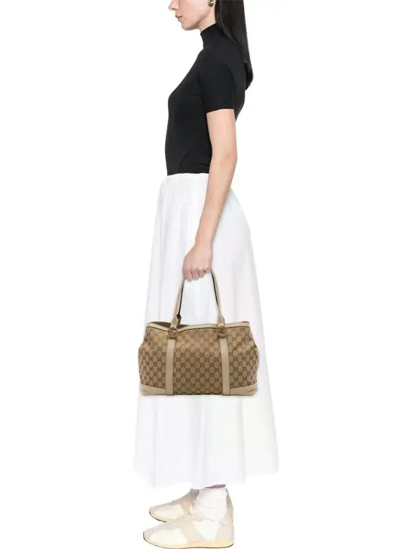 Gucci 2016-2026 Gg Canvas Miss Gg Tote Bag - Neutrals