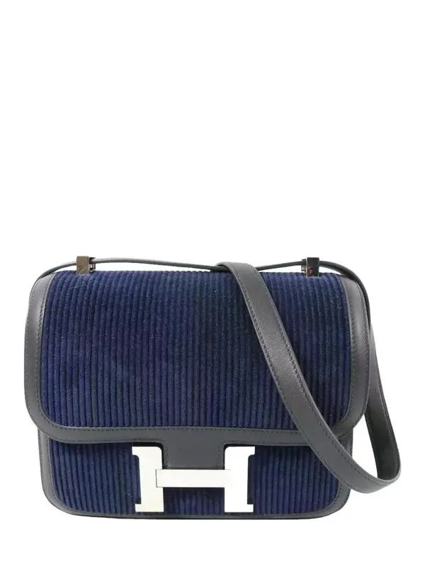 Hermès Constance 24 Shoulder Bag - Blue