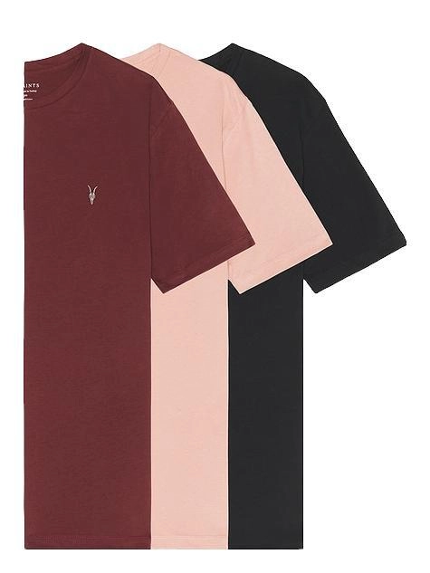 ALLSAINTS Brace Crew 3 Pack Tees - Multi