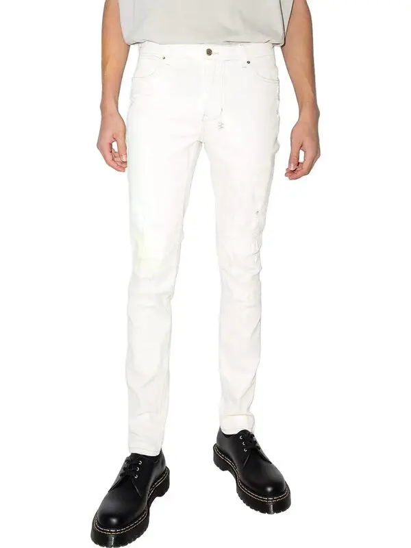 Ksubi Van Winkle Trashed Skinny Jeans - Neutrals