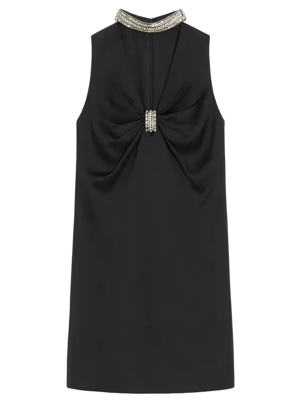 Valentino Garavani Embellished Mini Dress - Black