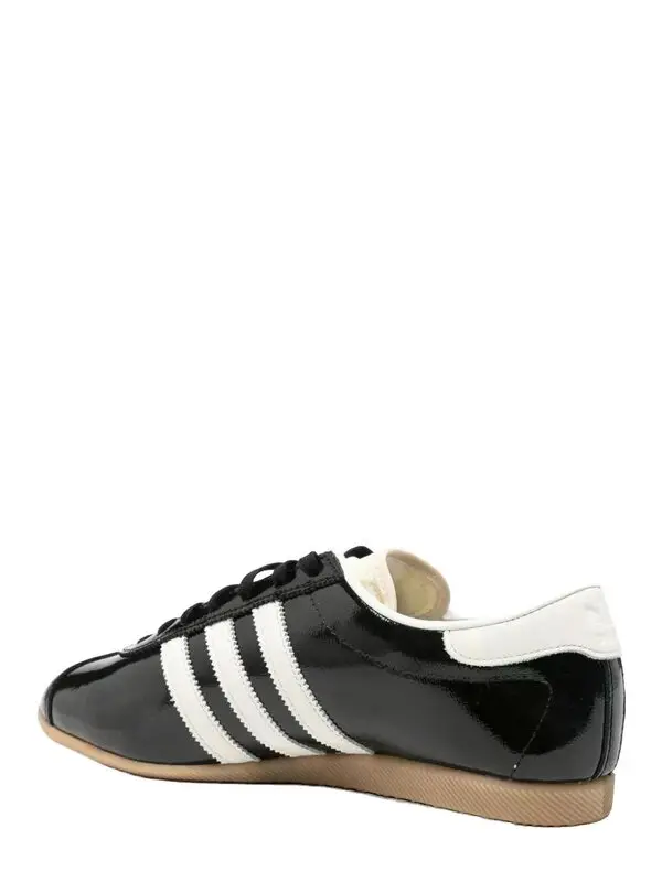Adidas Paris Patent-leather Sneakers - Black