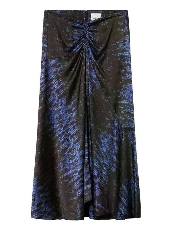 Isabel Marant Étoile Laren Silk Skirt - Brown