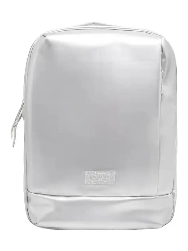 EASTPAK Tecum F Logo-patch Backpack - Silver