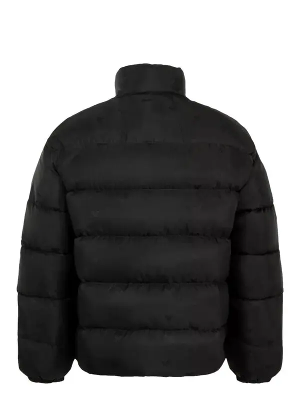 Rhude Paisley Jacquard Puffer Jacket - Black