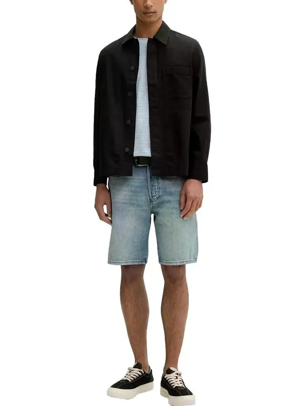 Marc O'polo Button-up Chest-pocket Jacket - Black