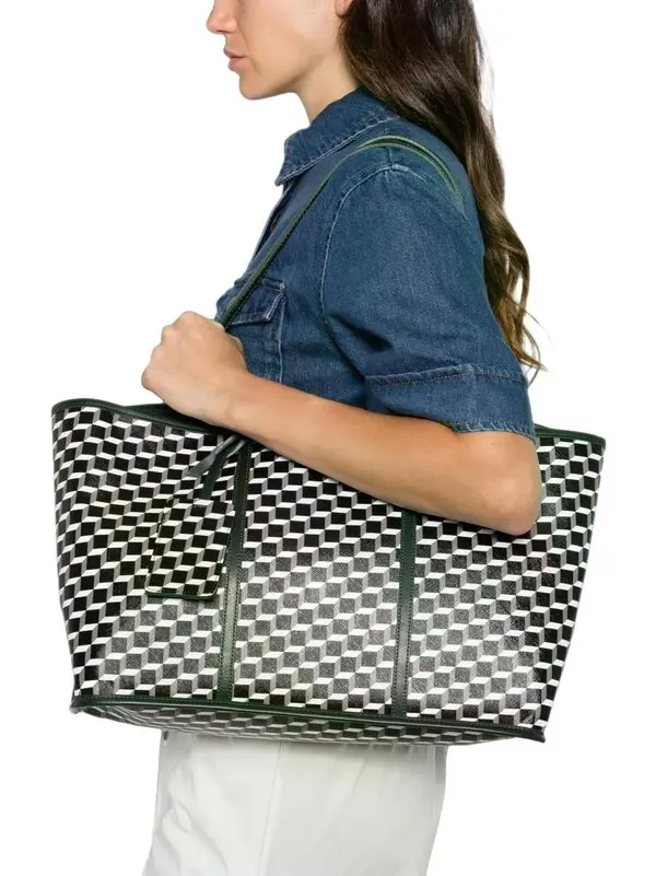 Pierre Hardy Geometric-pattern Tote Bag - Black