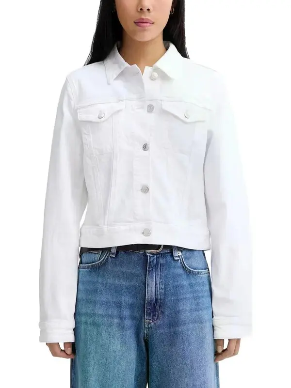 Marc O'polo Button-up Denim Jacket - White