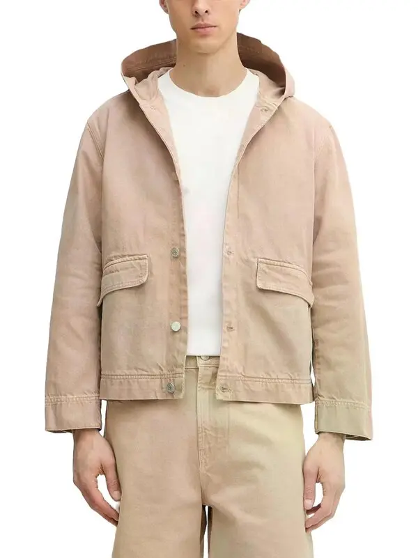 Marc O'polo Hooded Denim Jacket - Neutrals