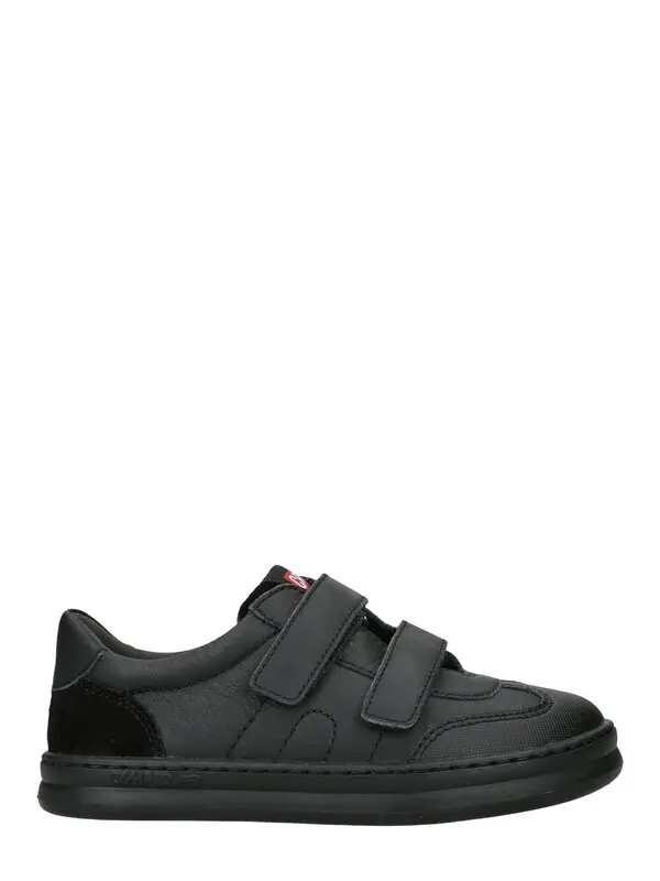 Camper Leather Pelotas School Shoes - Black