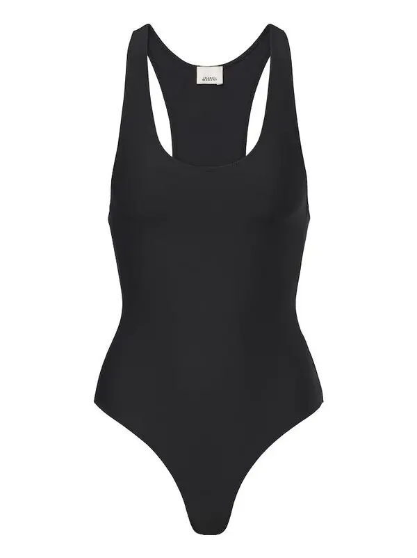 Isabel Marant Étoile Adalia Jersey Bodysuit - Black