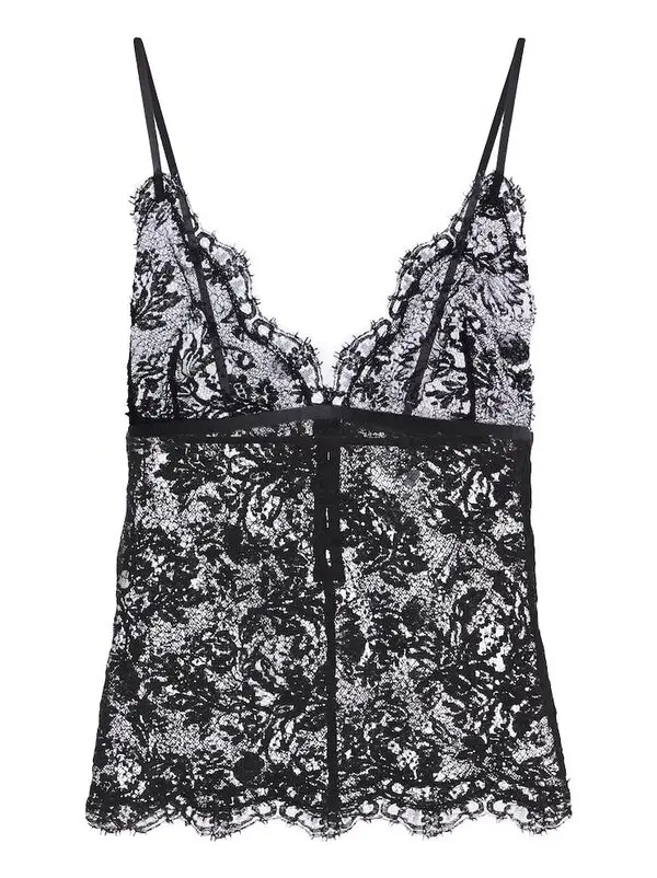 Isabel Marant Étoile Adiena Silk-blend Lace Camisole - Black