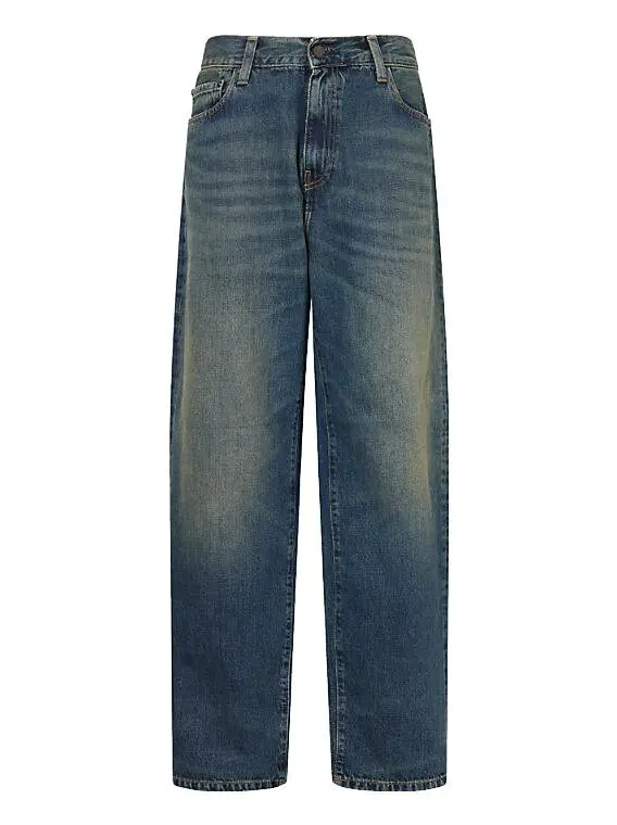 Carhartt Work In Progress Aaron Tapered Cotton Denim Jeans - Blue