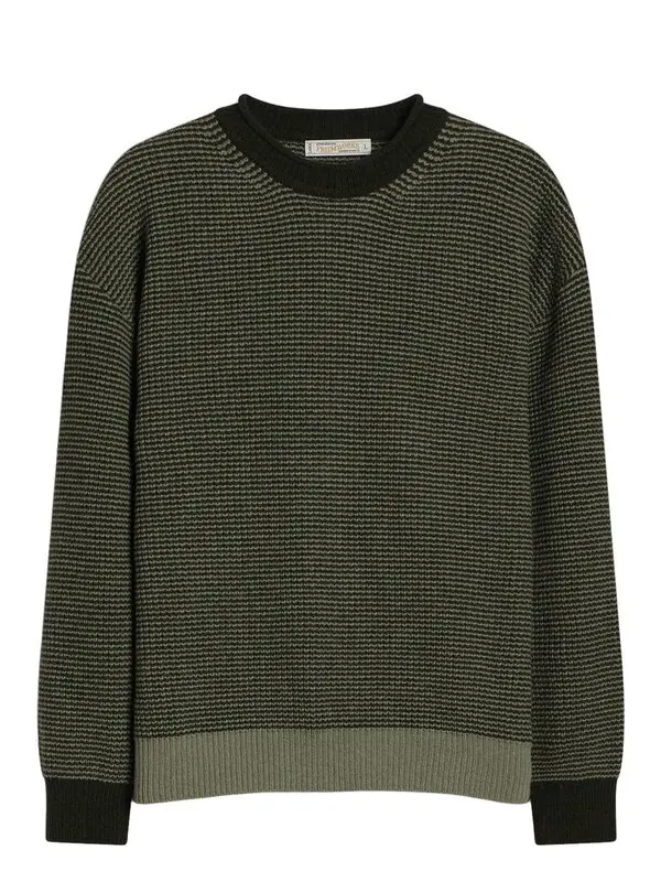 FRIZMWORKS Rollneck Ringer Knit - Olive