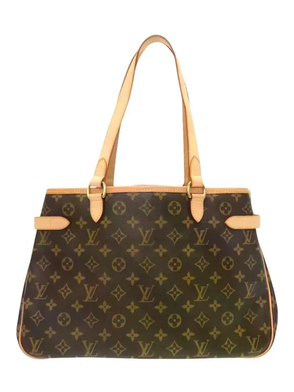 LOUIS VUITTON 2006 Monogram Batignolles Horizontal Tote Bag - Brown