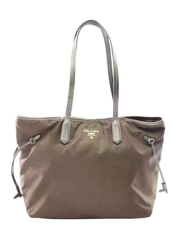 Prada 2013-2026 Tessuto Tote Bag - Grey