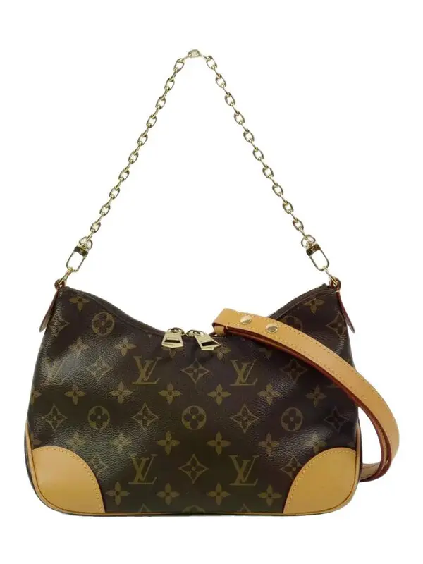 LOUIS VUITTON Pm Boulogne Monogram Shoulder Bag - Brown