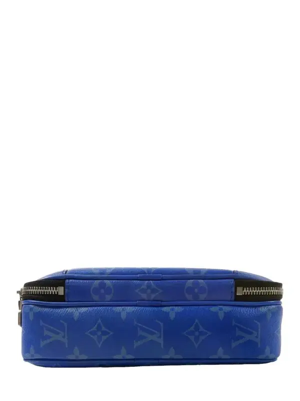 LOUIS VUITTON Monogram Alpha Shoulder Bag - Blue