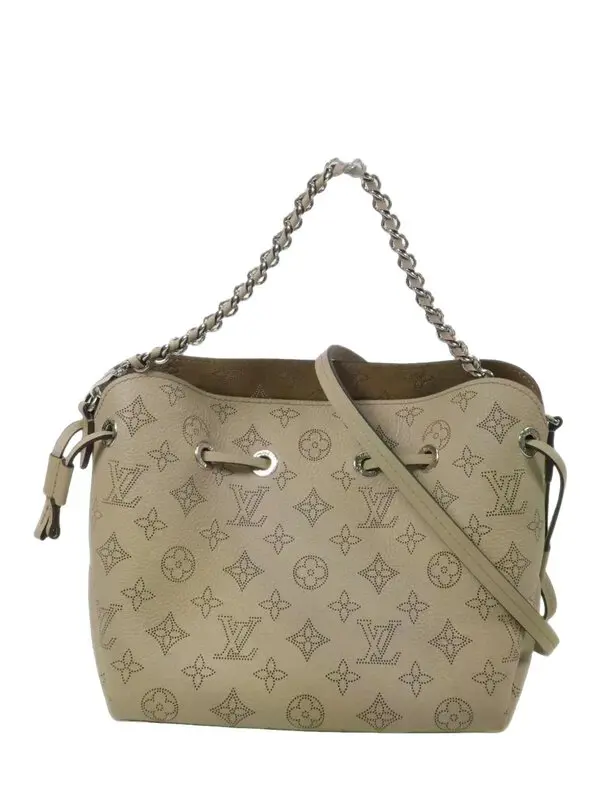 LOUIS VUITTON Mahina Bella Shoulder Bag - Grey