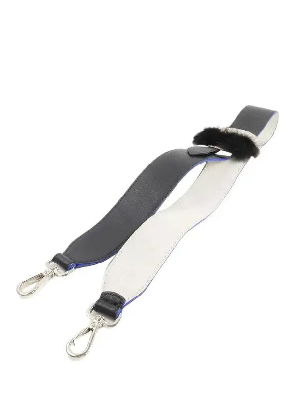 Fendi Strap You Fur-trim Bag Strap - Black