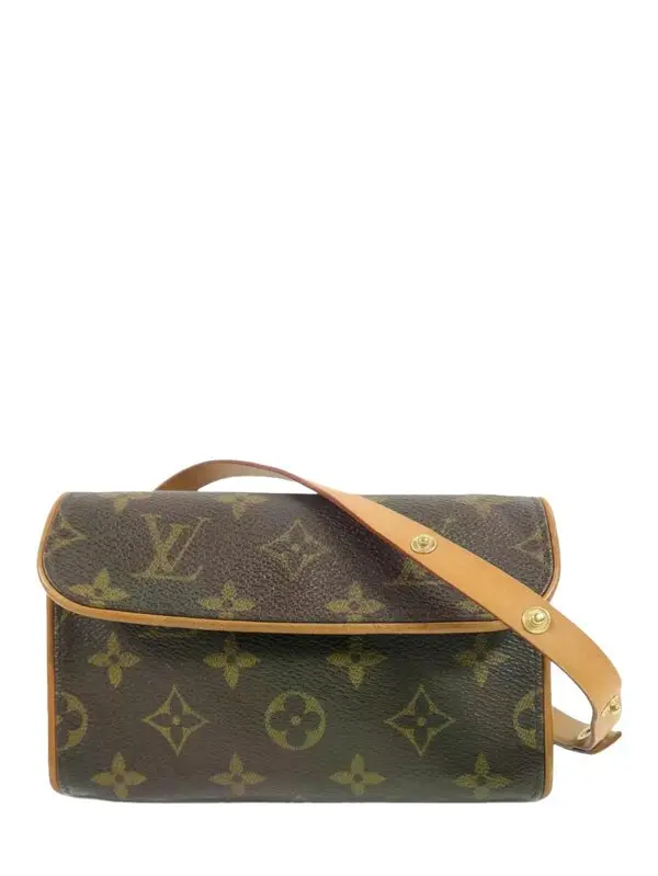 LOUIS VUITTON Monogram Florentine Belt Bag - Brown