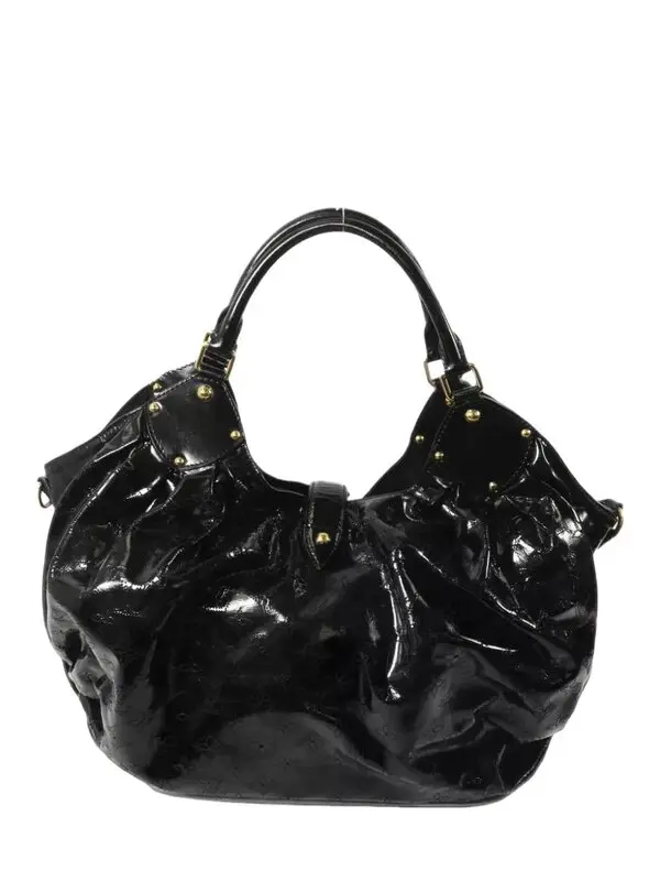 LOUIS VUITTON Surya L Mahina Shoulder Bag - Black