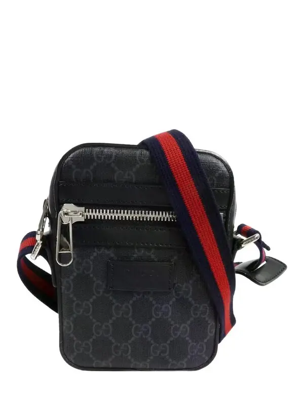 Gucci Gg Supreme Messenger Bag - Black