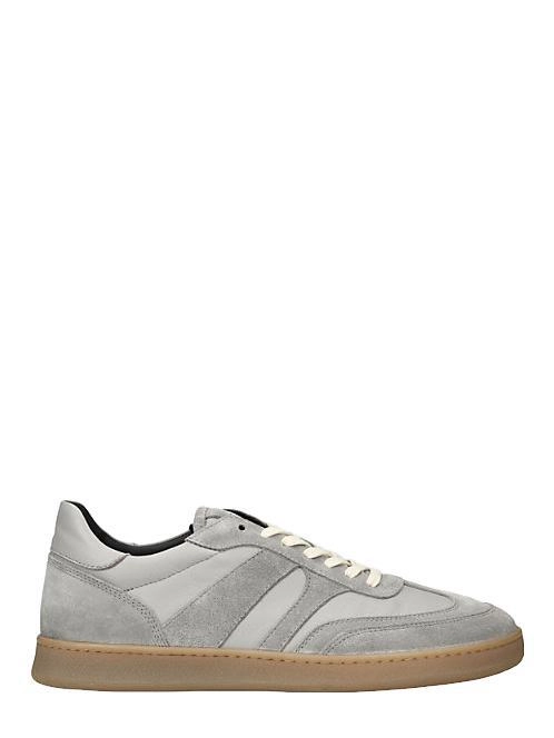 COLLEGIUM Pillar Court Iii Leather Trainers - Grey