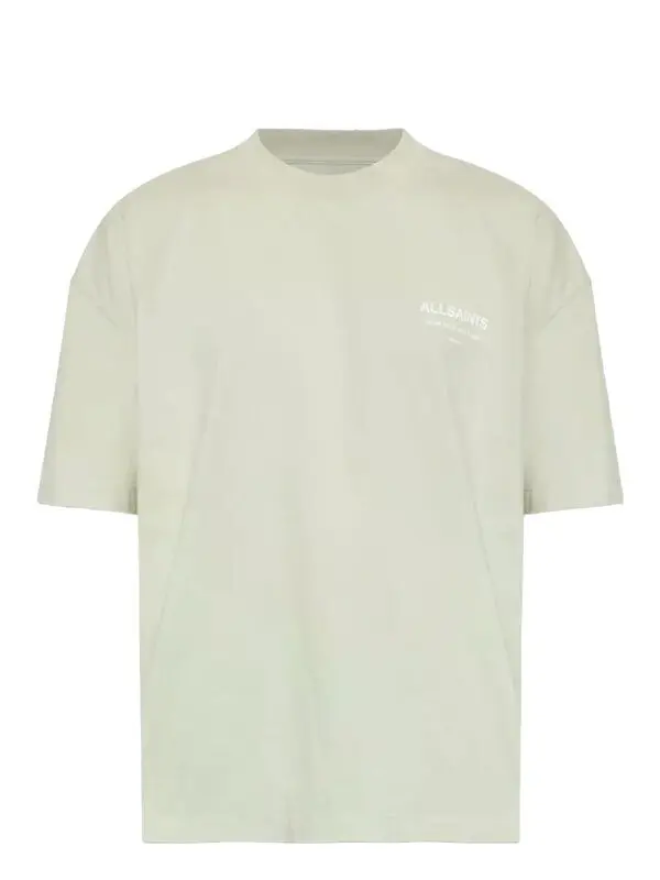 ALLSAINTS Dreamer Logo-print Distressed T-shirt - Green