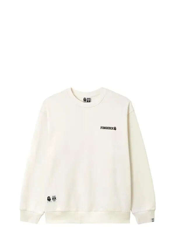 FINGERCROXX Logo-print Sweatshirt - Neutrals