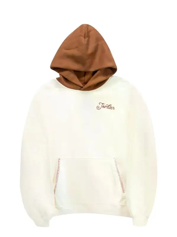 JORDAN Brooklyn Fleece Oversized Hoodie - Neutrals