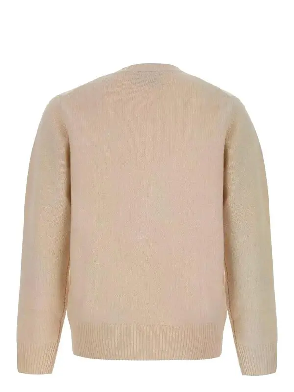 Soft Goat Crew-neck Cashmere Sweater - Neutrals