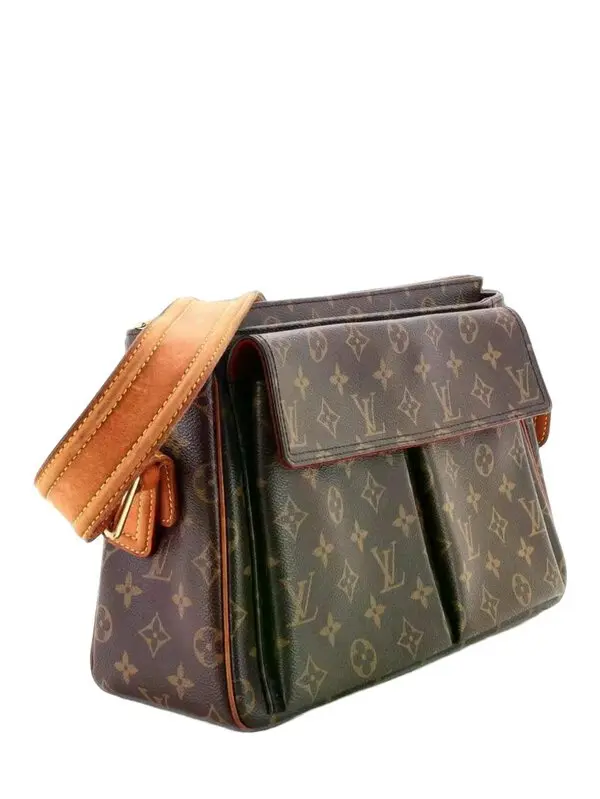 LOUIS VUITTON Viva Cite Handbag Monogram Canvas Gm Shoulder Bag - Brown