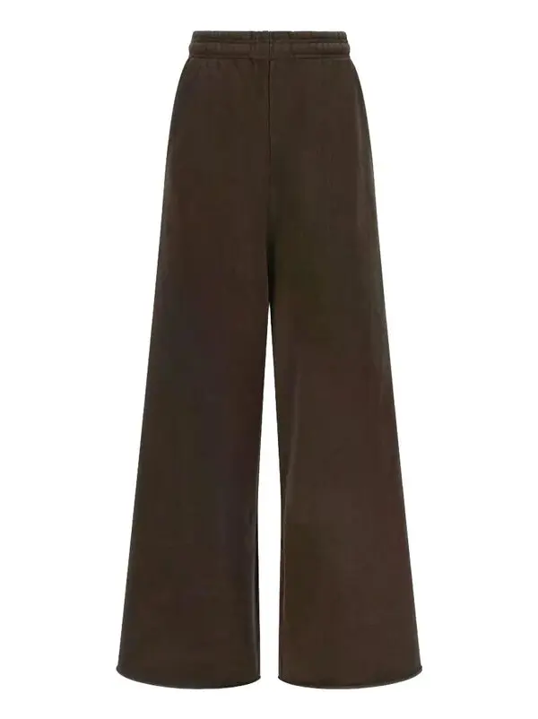 ENTIRE STUDIOS Full Raw-cut Track Pants - Brown