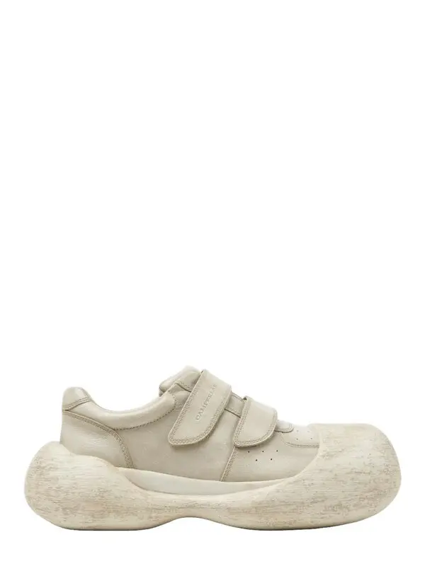 Camper Caramba Low-top Sneakers In Leather With Distressed Effect - Multicolor