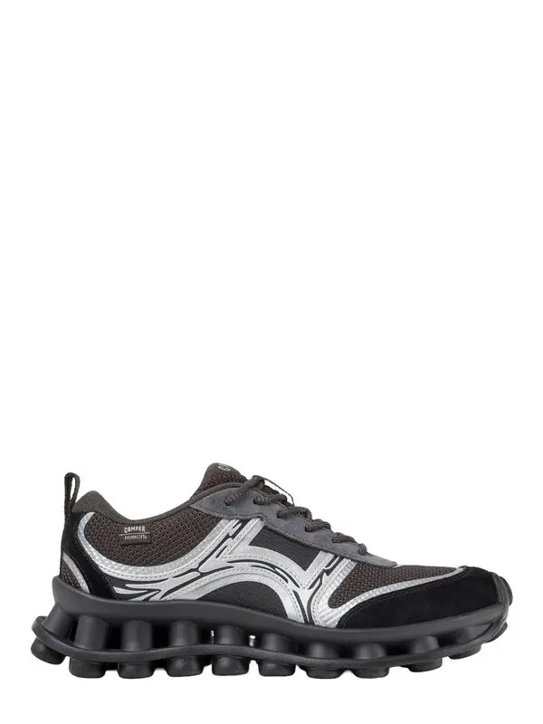Camper Pelotissima Two-tone Sneakers In Nubuck And Recycled Pet With Extralight® Sole - Multicolor